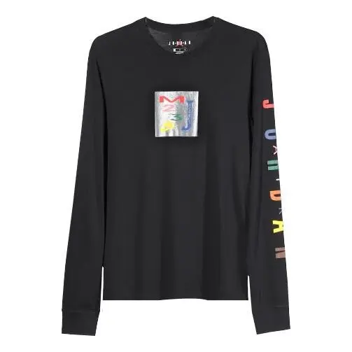 JORDAN 23 Color Label Pattern Long Sleeves T-shirt