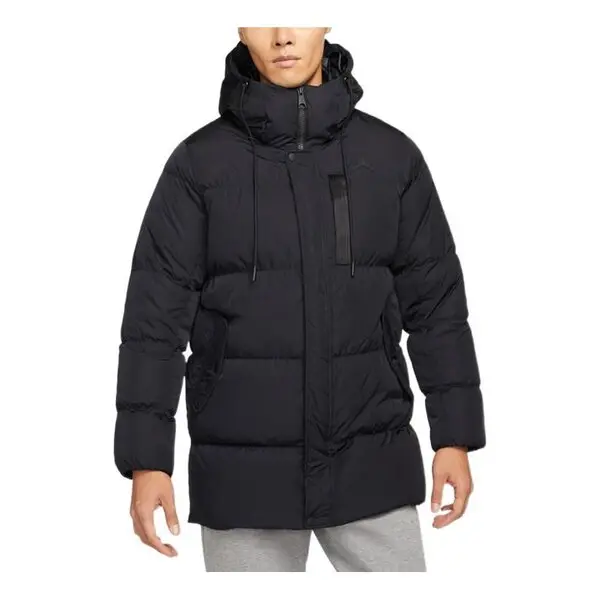 JORDAN Air Solid Color Zipper Down Jacket