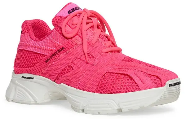 Balenciaga Phantom Sneakers - Pink/white/black