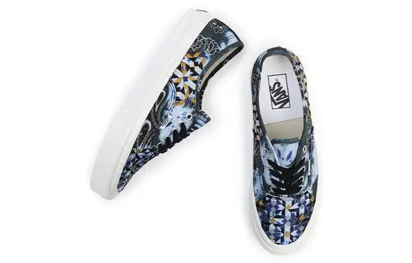 VANS Factory Authentic 44 Dx Low Top Sneakers - Blue/brown