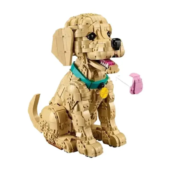 Lego Golden Retriever Puppy Collectible