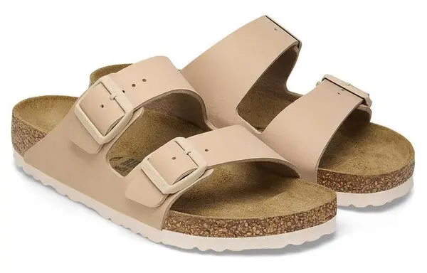 BIRKENSTOCK Arizona Soft Footbed Sandals - Beige