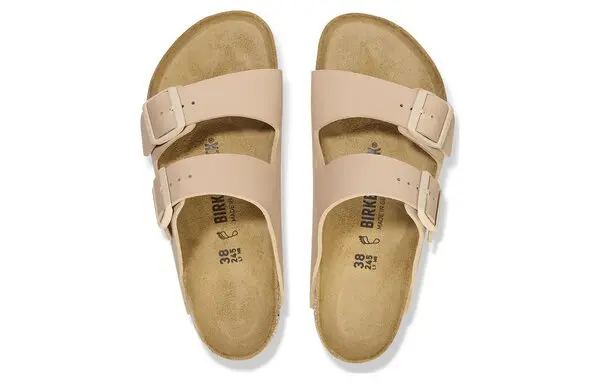 BIRKENSTOCK Arizona Soft Footbed Sandals - Beige