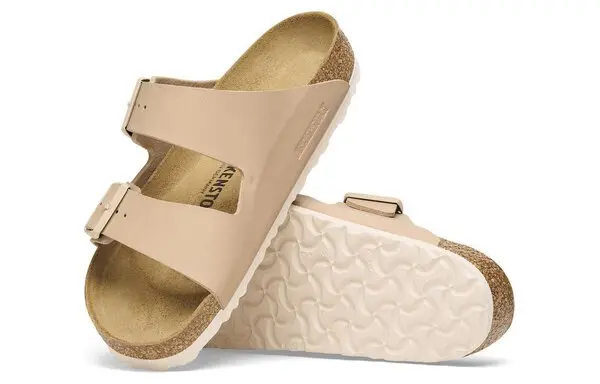 BIRKENSTOCK Arizona Soft Footbed Sandals - Beige