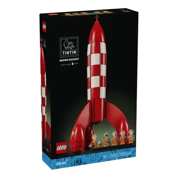 Lego Tintin Moon Rocket Building Set - Multi-color
