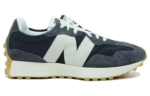 NEW BALANCE 327 Low Top Sneakers - Black/dark Blue