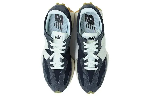 NEW BALANCE 327 Low Top Sneakers - Black/dark Blue