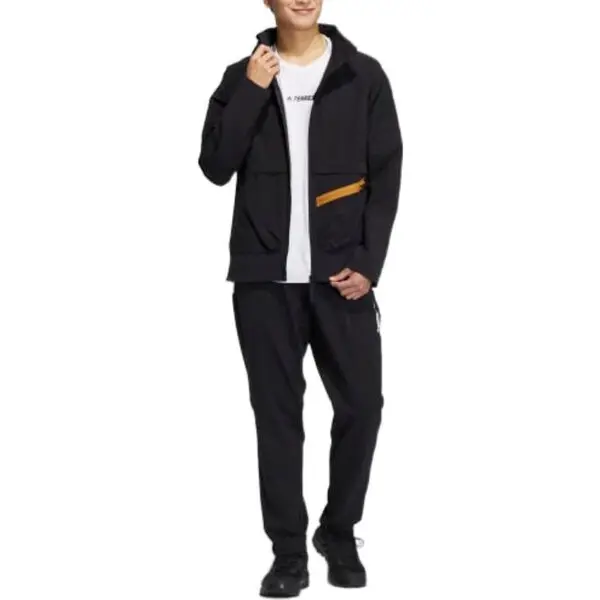 Adidas Hooded Jacket With Zip Closure