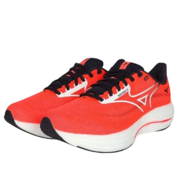Mizuno Wave Rider 29 Super Wide Running Shoes - Red/navy