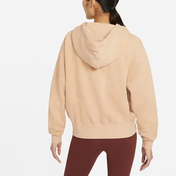 Nike Embroidery Logo Hoodie - Beige