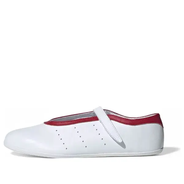 Adidas Stan Smith Lo Pro Sneakers - Cloud White/red