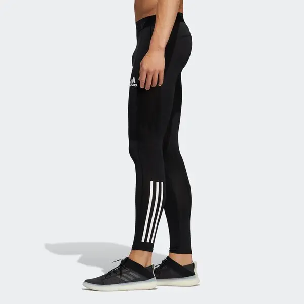 Adidas Tf Turf Lt 3s Leisure Sports Tight Fitness Pants - Black