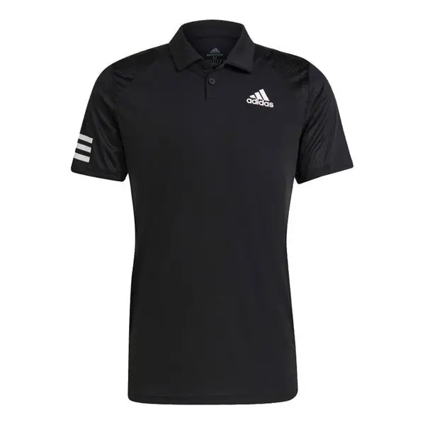Adidas Club 3-stripes Polo Shirt - Black