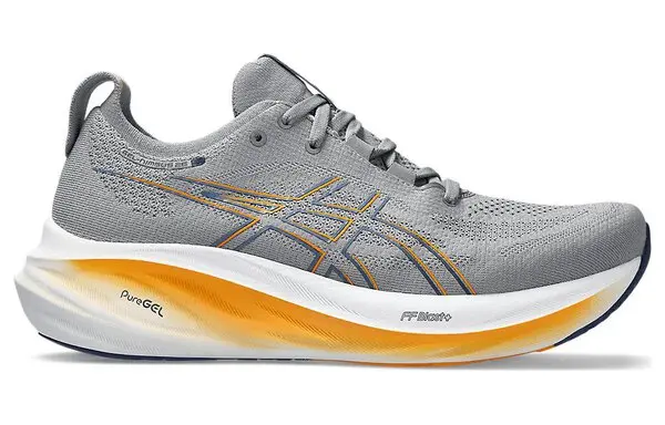 Asics Gel-nimbus 26 Athletic Sneakers - Sheet Rock/thunder Blue