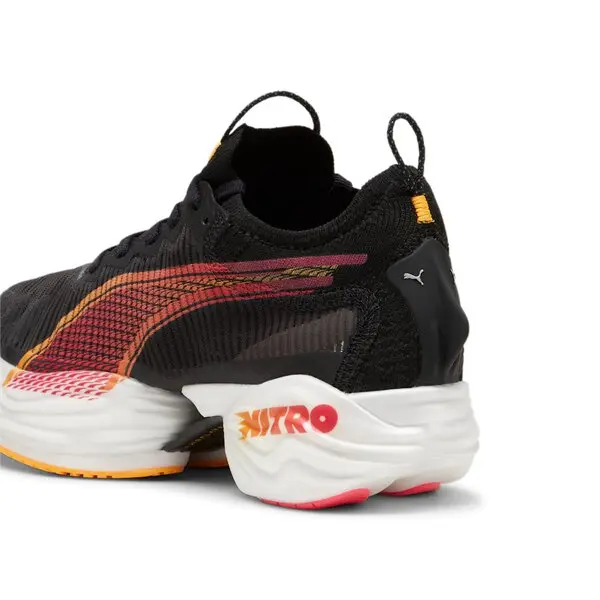 PUMA Fast-r Nitro Elite 2 "black Sun Stream" Sneakers - Black/sun Stream/sunset Glow