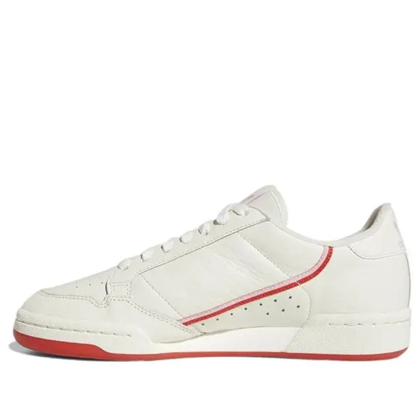 Adidas Continental 80 Sneakers - Cream/red