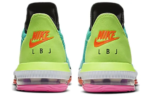 Nike Lebron 16 Low "air Max Trainer 2" Sneakers - Teal
