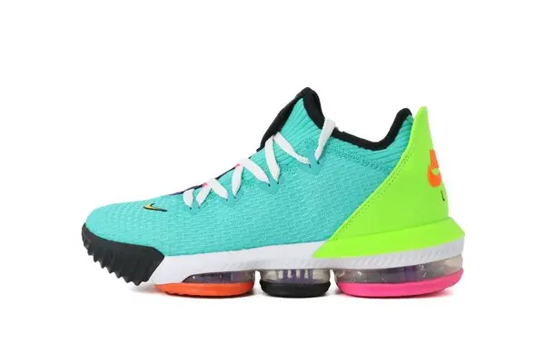 Nike Lebron 16 Low "air Max Trainer 2" Sneakers - Teal