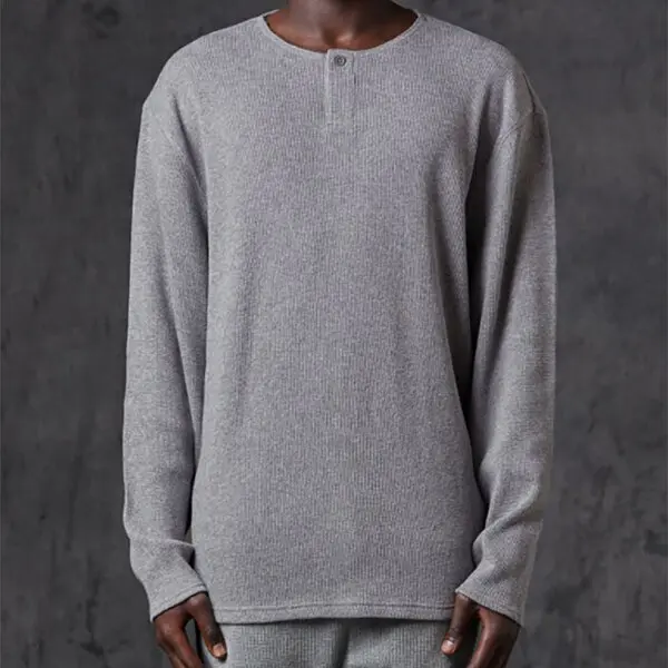 Fear Of God Fw20 Long Sleeve Henley Tee