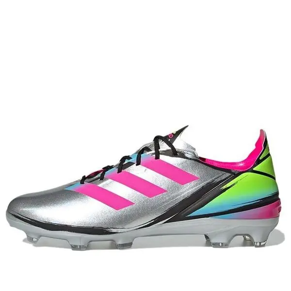 Adidas Gamemode Fg Football Boots - Silver/rose Red/green
