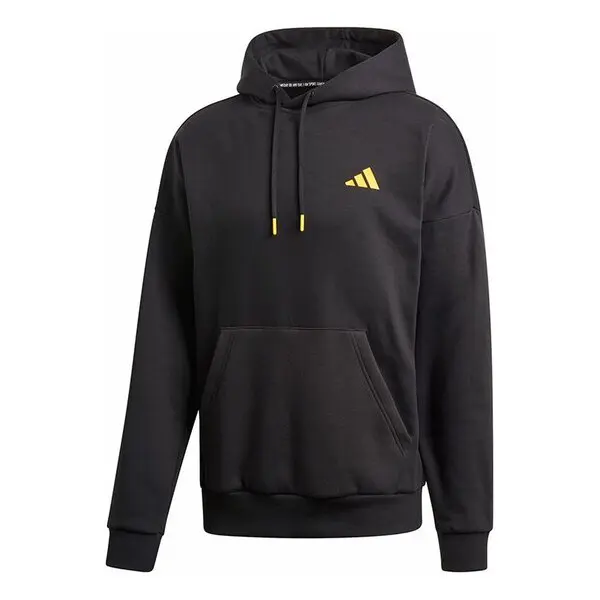Adidas M Urban Q4 Hood Casual Sports Hoodie - Black