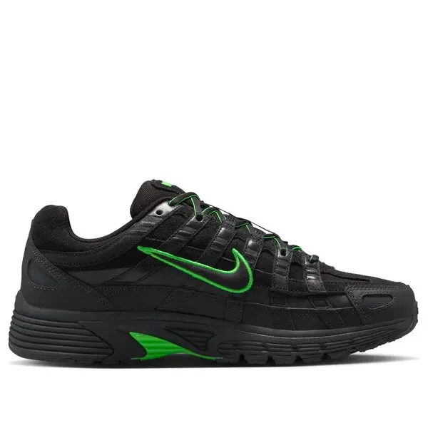 Nike P-6000 Prm " Green Strike" Sneakers - Black