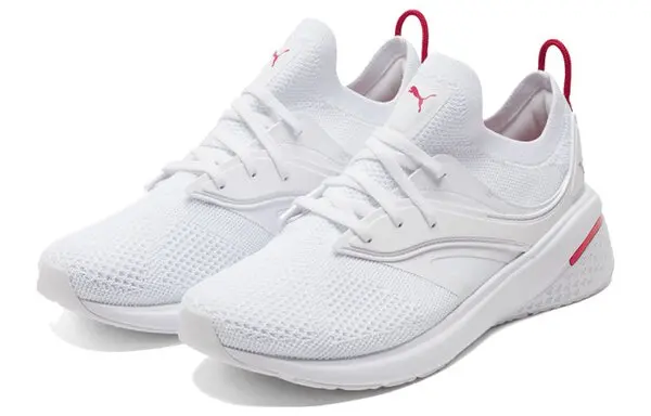 PUMA Forever Xt Low Top Sneakers - White/red
