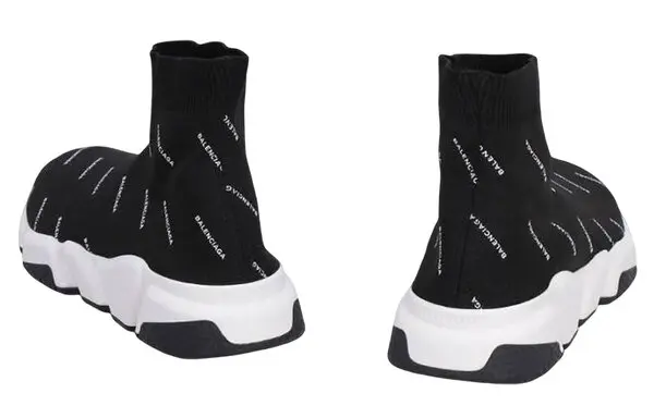 Balenciaga Speed 1.0 Sneakers - Black/white