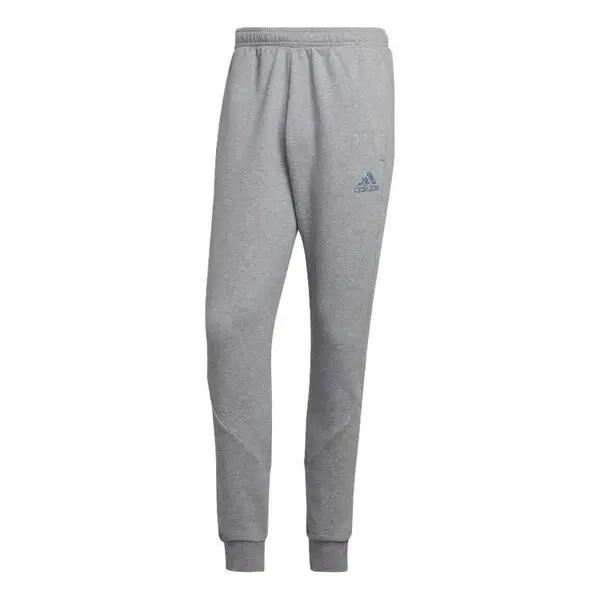 Adidas Stadium Fleece Badge Of Sport Cuffed Pants 'medium - Grey
