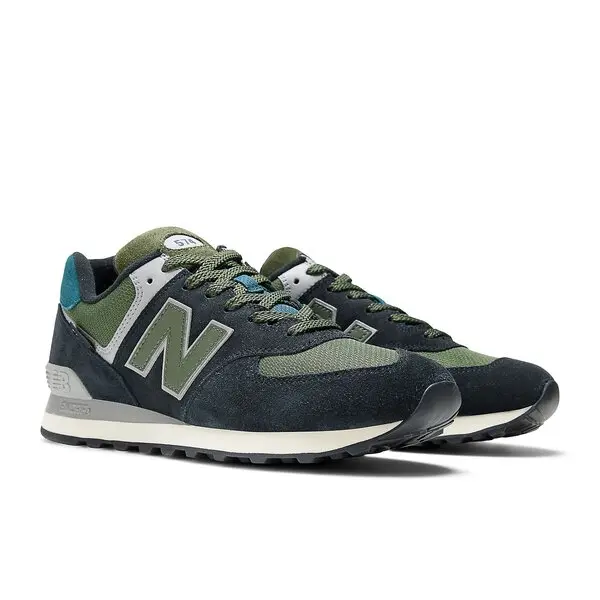 NEW BALANCE 574 Athletic Sneakers - Black/grey