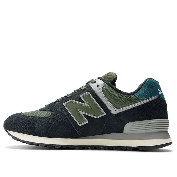 NEW BALANCE 574 Athletic Sneakers - Black/grey