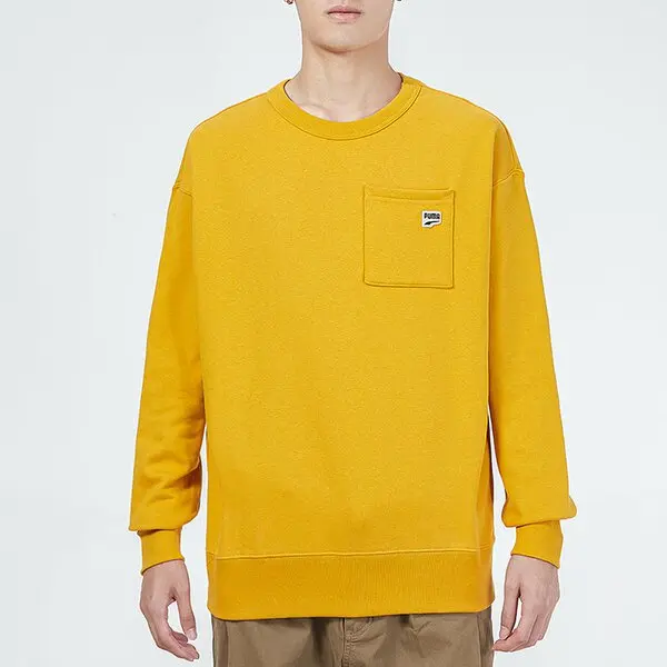 PUMA Small Logo Pocket Sweatshirt
