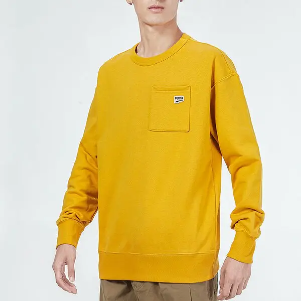 PUMA Small Logo Pocket Sweatshirt