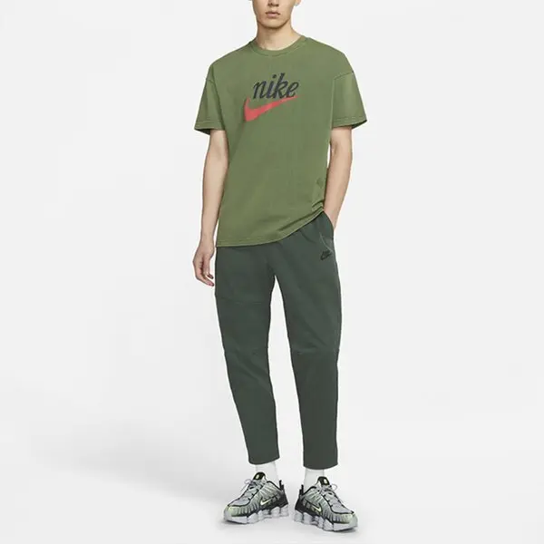 Nike As He Ss Knit Top Wash Galactic Jade - Green