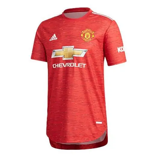 Adidas Manchester United 20-21 Season Home Jersey - Sky Red