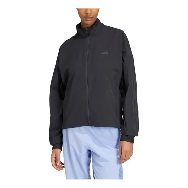 Adidas Pacer Tonal 3-stripes Woven Jacket - Black