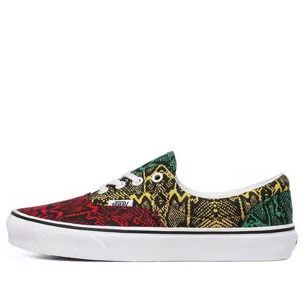 VANS Era Multi Python Print Lace Up Sneakers - Multi-color
