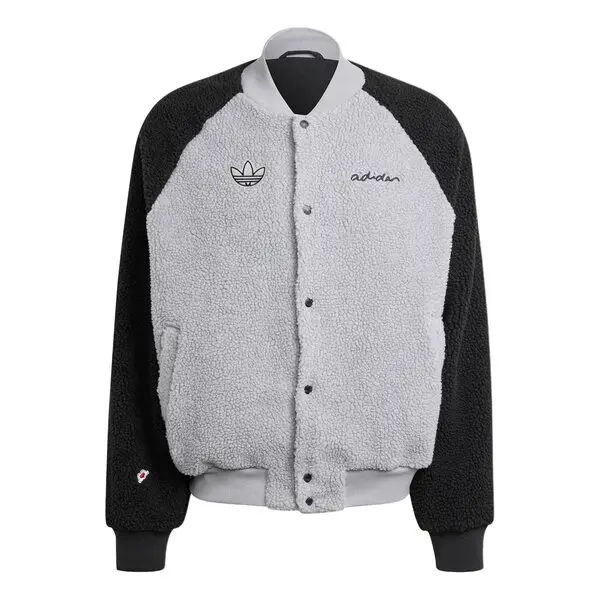 Adidas Originals X Disney V-day Fleece Jacket - Grey/black