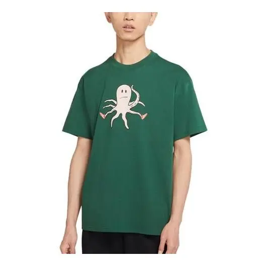 Nike Octopus T-shirt 'green - Green/multi-color