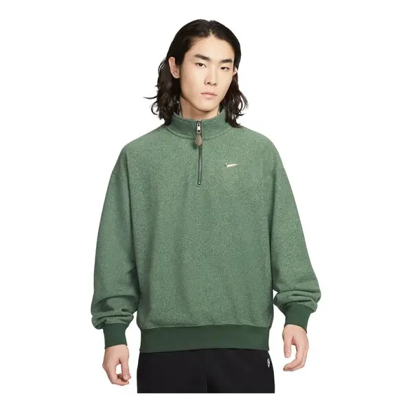 Nike Solo Swoosh Fleece 1/4-zip Top
