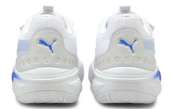 PUMA Court Rider Team Low Top Sneakers - White/blue