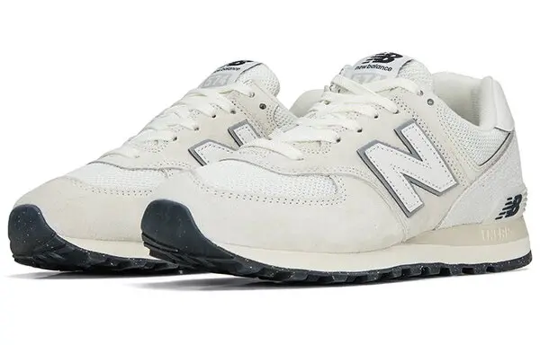 NEW BALANCE 574 Sneakers - Beige/white