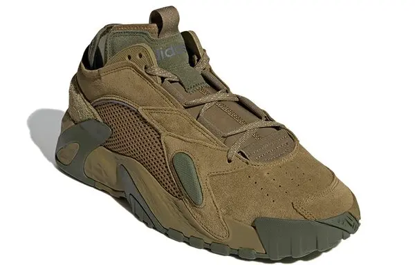 Adidas Streetball Mid Top Sneakers - Olive Green