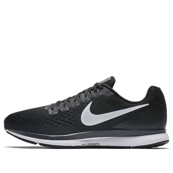 Nike Zoom Pegasus 34 Athletic Sneakers - White/metallic Silver