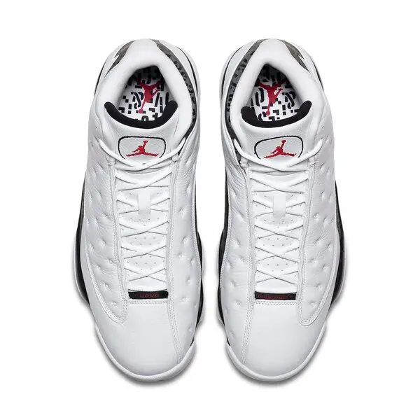 JORDAN Retro Sneakers - White/black