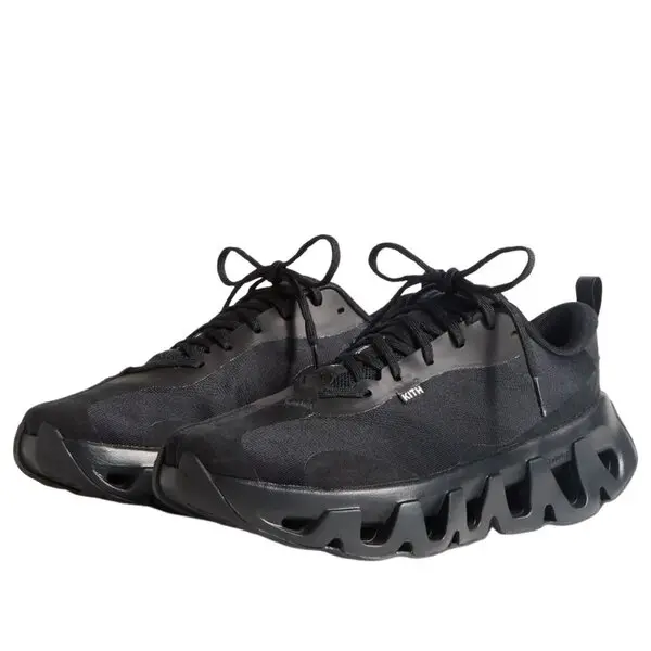 On X Kith K-tech 1 Sneakers - Black