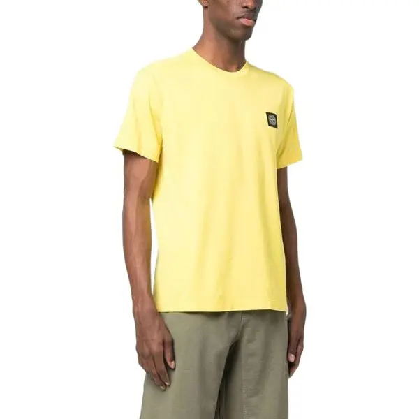 Stone Island Patch T-shirt - Yellow