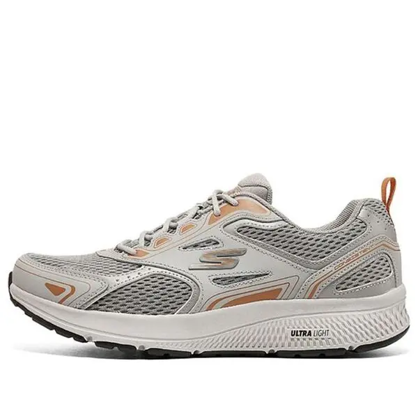 Sketchers Gorun Consistent Athletic Sneakers - Grey/orange