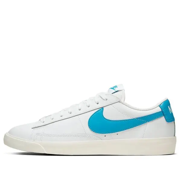 Nike Blazer Low 'laser Blue' Sneakers - White/blue