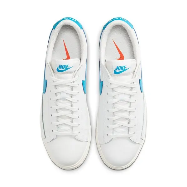 Nike Blazer Low 'laser Blue' Sneakers - White/blue